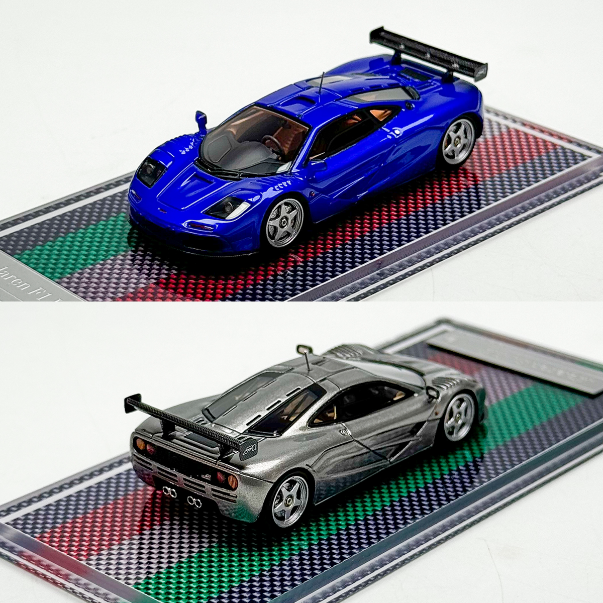 U2 1:64 迈凯伦Mclaren F1 LM超跑 限量树脂汽车模型 收藏摆件