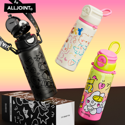 优仅活力保温杯大容量学生水杯