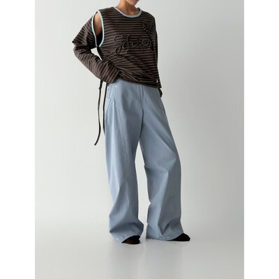 九0322韩国东大门休闲长裤区ILLO-8754714通勤经典冬季英伦正品