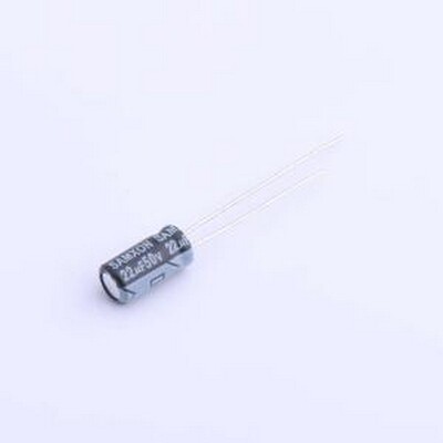 EKM226M1HD11RR 直插铝电解电容 22uF ±20% 50V 插件,D5xL11mm