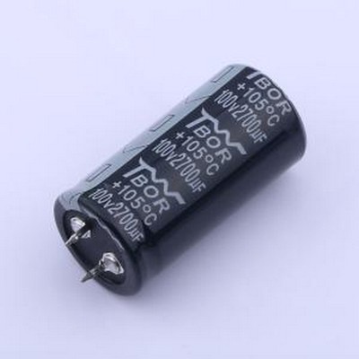 CL272MJH50B 牛角型电解电容 2700uF ±20% 100V 插件,D25xL50mm