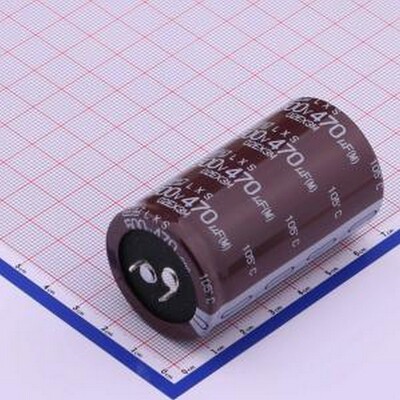ELXS501VSN471MA60S 牛角型电解电容 ELXS501VSN471MA60S 插件,D3