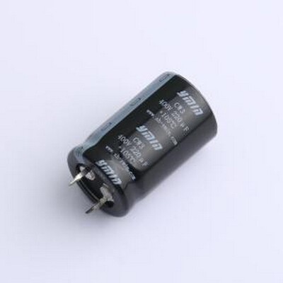CW32G221MNNZS04S2 牛角型电解电容 220uF ±20% 400V 插件,D22xL
