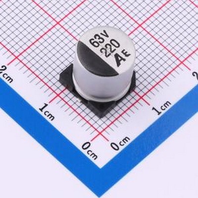 GVE1J227M1010CN 贴片型铝电解电容 220uF ±20% 63V SMD,D10xL10