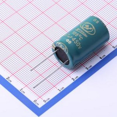 EG22WM470L26OTMO 直插铝电解电容 47uF ±20% 450V 插件,D16xL26