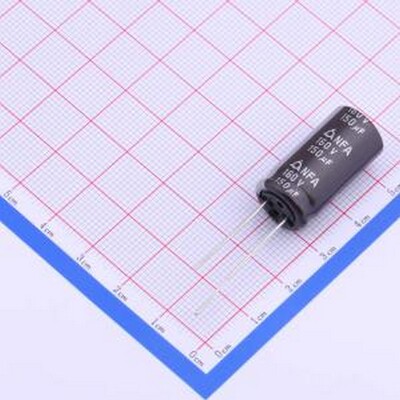 NFA 160V150 M 12.5*25 直插铝电解电容 150uF ±20% 160V 插件,D