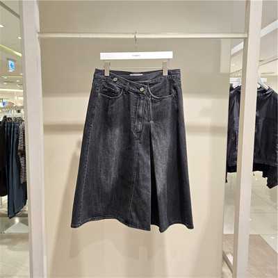 时尚可可 TOMBOY韩国代购26夏 牛仔半裙 91062-62207