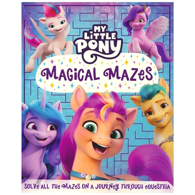 【自营】My Little Pony Magical Mazes 我的小马宝莉 魔法迷宫 益智活动 培养专注力 英文原版进口儿童图书