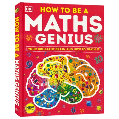 【自营】How To Be A Maths Genius 如何成为数学天才 数学思维启蒙 趣味故事学数学 全彩插图 课外百科读物 英文原版进口图书