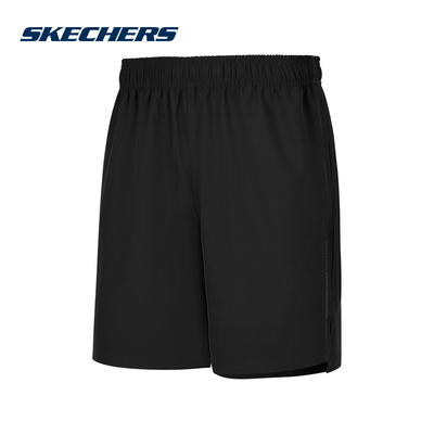 Skechers斯凯奇2026夏季男休闲运动短裤宽松舒适五分裤 P326M085