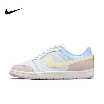Nike耐克女鞋运动鞋白蓝粉JORDAN SKYLINE低帮透气板鞋IV3325-171