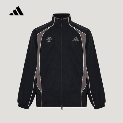 adidas阿迪达斯TIRO足球风外套男户外防风撞色拼接梭织夹克KX2845