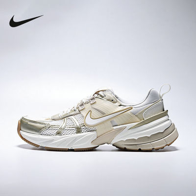 nike耐克女鞋V2K RUN夏季复古运动跑鞋轻便网眼老爹鞋 FD0736-116