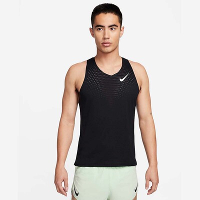 Nike耐克男子速干跑步背心夏新款反光透气训练无袖T恤FN4232-010