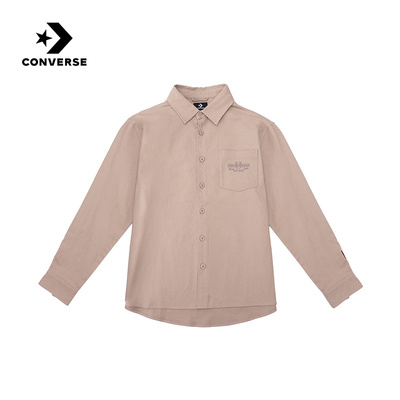 CONVERSE匡威马年起飞系列新年绣花叠穿衬衫男女上衣 UCJ393-X9V