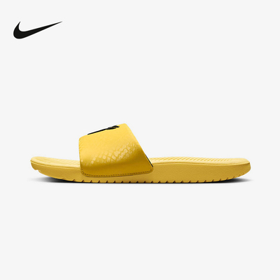 NIKE耐克KOBE KAWA科比大童缓震拖鞋室内男女童一字拖IF2871-700
