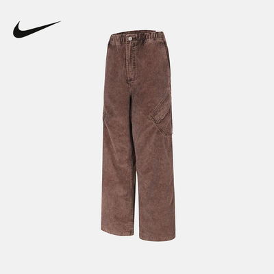 耐克NIKE2025秋季新款男子运动休闲舒适透气灯芯绒长裤HV0527-237