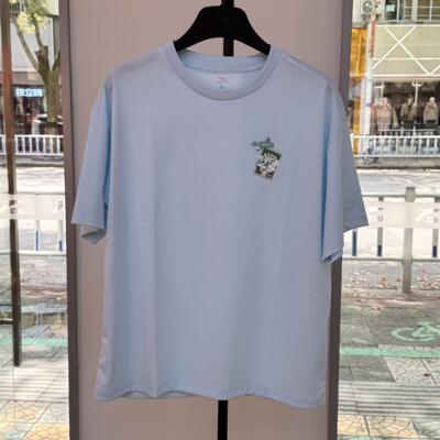 安踏关晓彤同款冷萃T凉感夏季女子清新趣味抗菌短袖上衣162628108