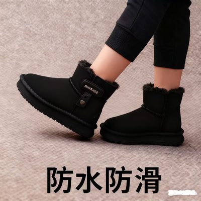 冬季新款儿童高筒雪地靴