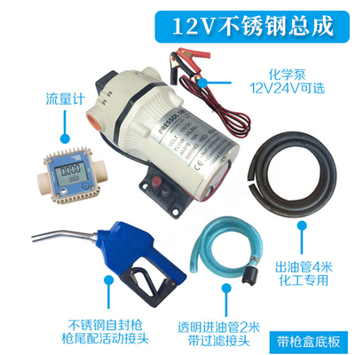 新款BREMEN尿素泵隔膜化学泵12V24V220V小型电动车载甲醇乙醇现货