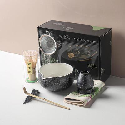 宋风日式抹茶茶筅百本立套装
