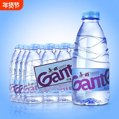 景田小瓶装水整箱新鲜日期