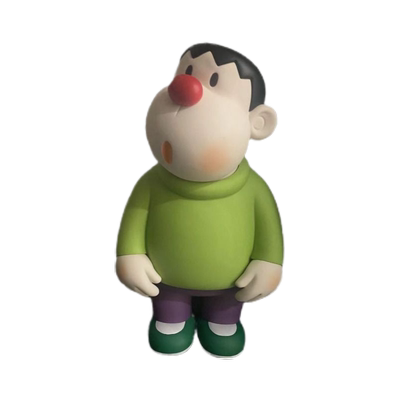 歪头胖虎桌面摆件大号玄关装饰