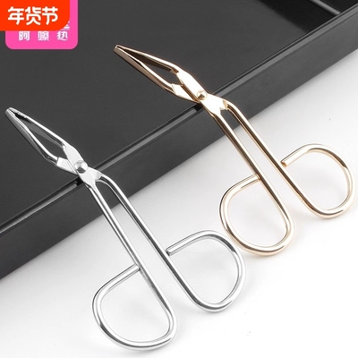 眉夹/眉钳A1pf0-修眉眉毛夹子钳拔毛钳工具镊子鼻毛钳唇毛男女