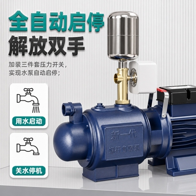 2.5KW220V农村增压泵螺杆自吸泵