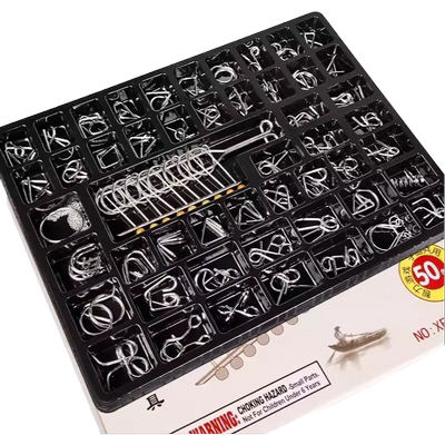 智力传统益智古典玩具九连环