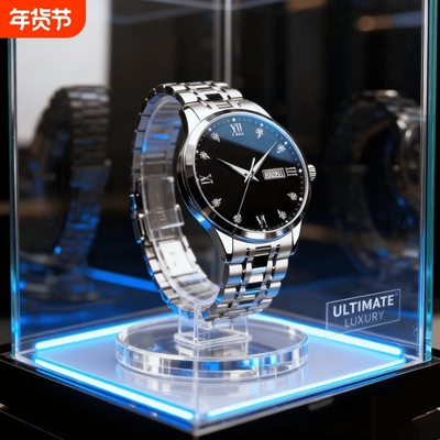 品牌正品手表男概念男士非机械表男款高级感学生运动男表潮腕表男