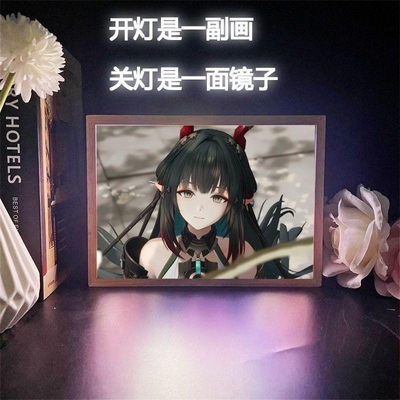 【6988人购买】镜子灯光画明日方