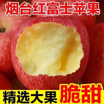 烟台红富士苹果当季斤新鲜水果整箱山东栖霞冰糖心丑平果包邮脆甜