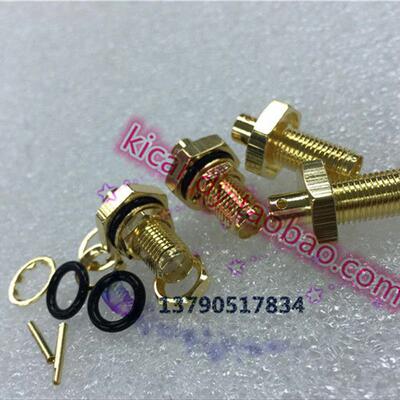 射频连接器SMA-KYB2半钢线半柔线RG405 086线缆使用 SMA-KB2馈线