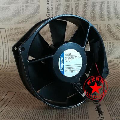 德国 15cm15038 TYP 7114NHR 7114N 24V ABB变频器散热风扇