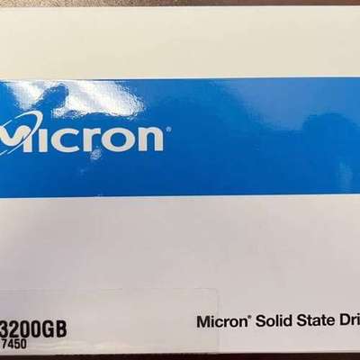 美光7450最大3.2TB U.3 NVMe MTFDKCC