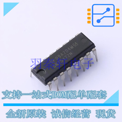 RS-485/RS-422芯片 SN75172N PDIP-16 TI 全新原装进口
