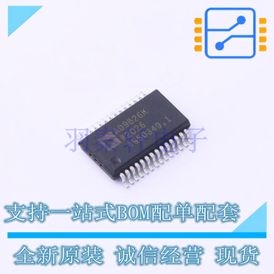 ADC/DAC-专用型 AD9826KRSZ SSOP-28 全新原装进口