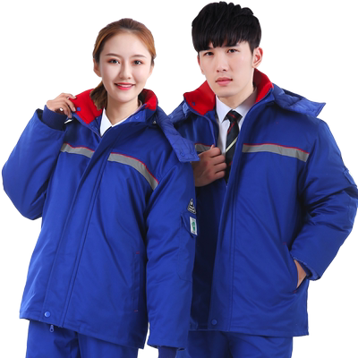 鹰派冬季加油站套装防静电工作服