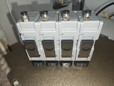 拓竹BMCU多色换料 BMCU370 双微动 霍尔版