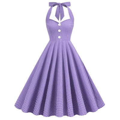 女裙Fashion Women Dress Stylish Dresses Vestidos海军风欧美