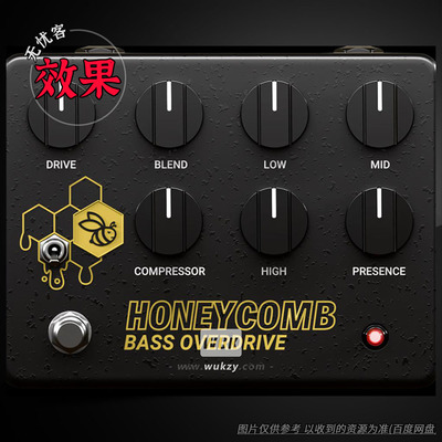 贝斯低音过载插件效果器