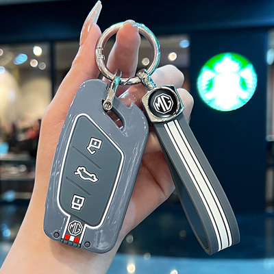 专用名爵6钥匙套zs名爵5天蝎座hs五mg5/3锐腾gs六6pro领航mg4ev壳