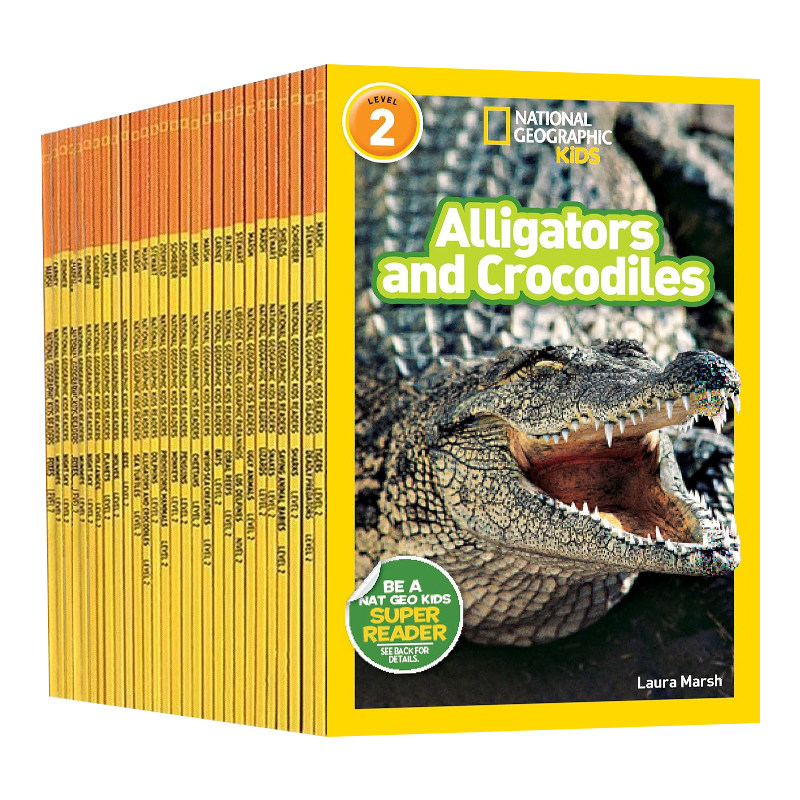 进口英文原版正版 National Geographic Kids level 2人文动物 29册合售美国国家地理分级阅读读物全彩版儿童百科书 ...