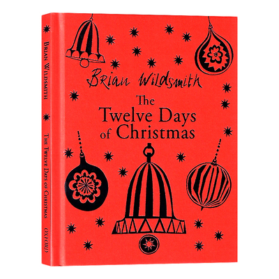 oxford牛津精品绘本圣诞节的十二天 The Twelve Days of Christmas 英文原版绘本 儿童精装启蒙绘本 英语原版书籍 复古精美插画