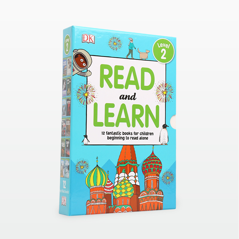 DK百科启蒙分级读物2阶段12册 DK Reader:Read and Learn Level 2英文原版绘本儿童科普图画故事书平装_虎窝淘