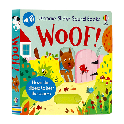 滑条发声书汪汪汪英文原版绘本