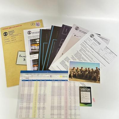 Classified Documents 一个秘密军事基地的惊悚谜题案件剧本游戏