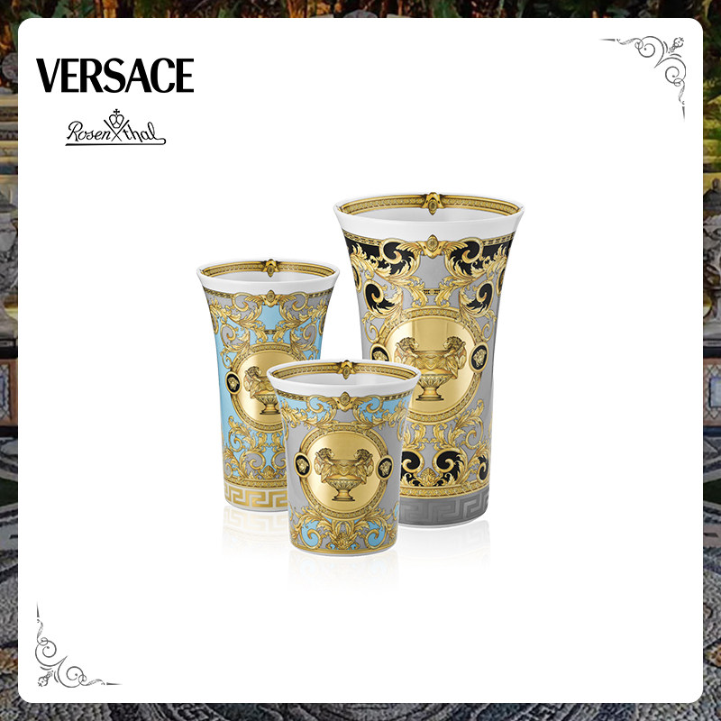 Versace meets Rosenthal 范思哲金樽陶瓷花瓶装饰摆件礼赠