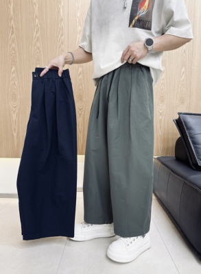 2026新款阔腿9分裤舒适百搭款日系灯笼大裤脚